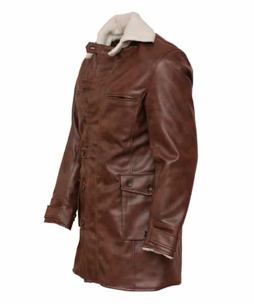 Batman The Dark Knight Rises Tom Hardy Bane Leather Coat