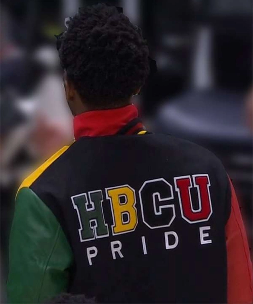 Donovan Mitchell HBCU Pride Varsity Jacket - usaleatherfirm