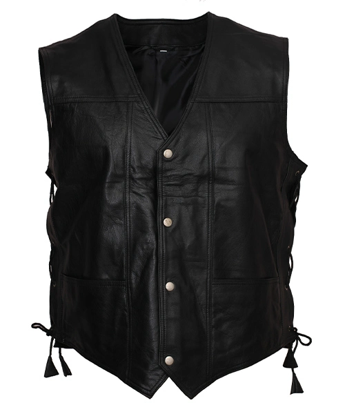 The Walking Dead Daryl Dixon Angel Wings Vest - usaleatherfirm