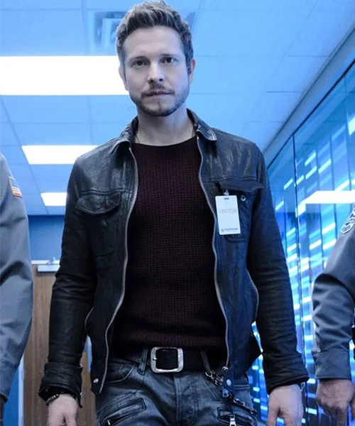 The Resident Conrad Hawkins Matt Czuchry Leather Jacket - usaleatherfirm